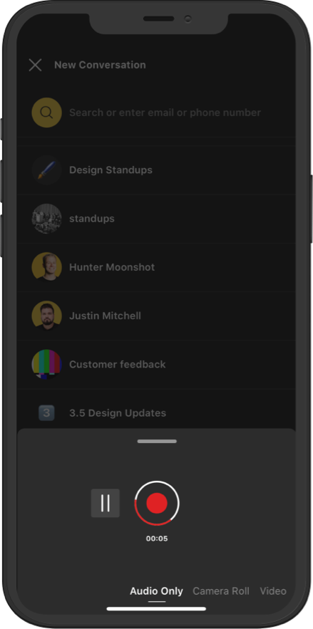 Yac Features | Voice Messaging